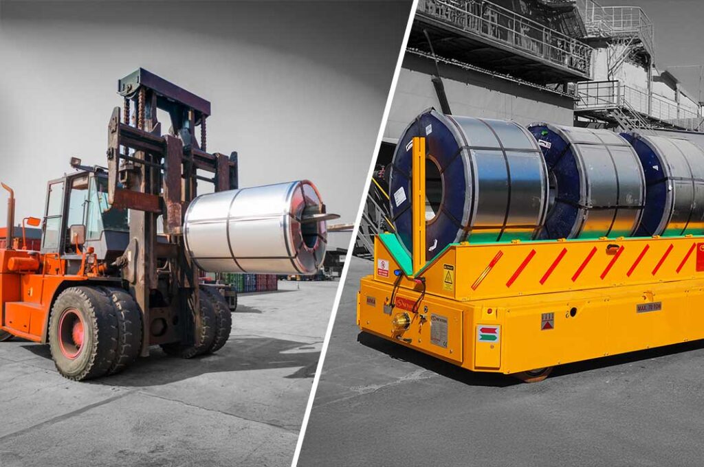 Forklift or Transfer Cart? - Seyiton